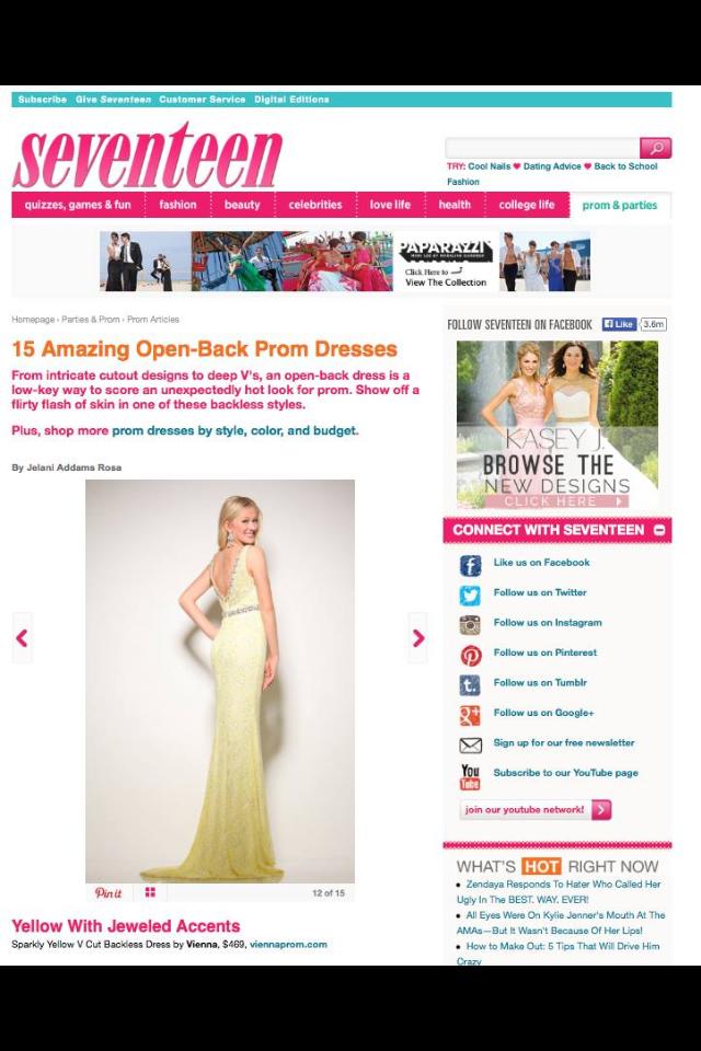 Seventeen Prom Issue 2015